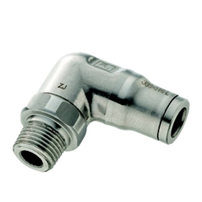 Legris - inschroefkoppeling - haaks - 6 mm x 1/8" - BSPT - 3889 06 10 ...