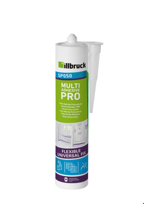 illbruck universele lijmkit - SP050 MULTI ADHESIVE PRO - 310 ml - zwart