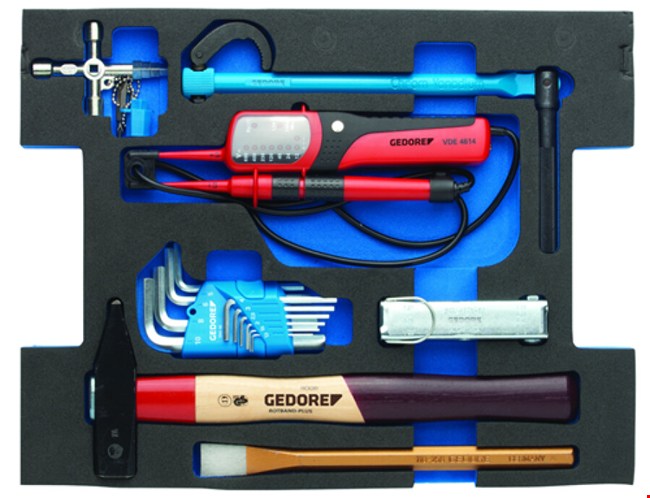 GEDORE gereedschap assortiment - sanitair - 23-delig